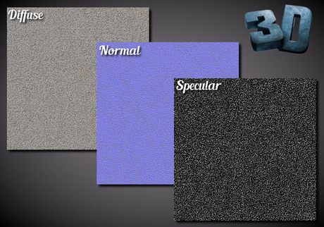 Second Life Marketplace - JU Coarse metal 3D Textures Full Perm