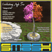 Second Life Marketplace - SMASH - Everlasting Apple Tree (Orange & Pink)