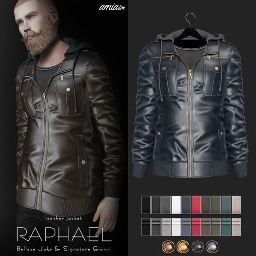 Second Life Marketplace - amias - RAPHAEL jacket navi
