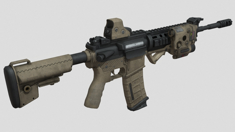 Second Life Marketplace - Scripted M4 Tactical Assault Rifle Full Perm