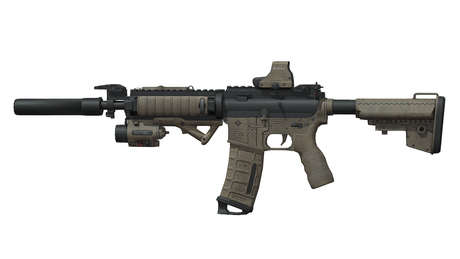 Second Life Marketplace - Full Perm MK18 Scripted M4 Tactical 100% Mesh ...