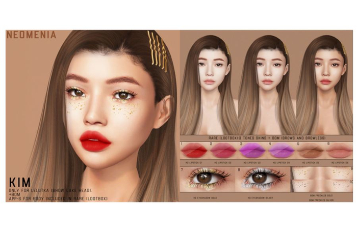 Second Life Marketplace - .Neomenia - gacha #Kim [7]