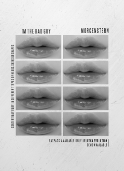 Second Life Marketplace - MORGENSTERN: DEMO I'M THE BAD GUY LIPSTICK ...