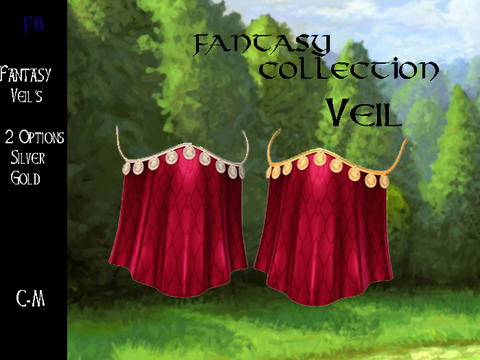 Second Life Marketplace - Bag Fantasy Collection Veil Red
