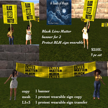Second Life Marketplace - Black Lives Matter Box