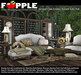 Second Life Marketplace - Fapple- Angel Oak Cuddle Sofa RARE