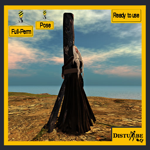 Second Life Marketplace - ::DisturbeD:: Wooden Witches Stake - FULL ...