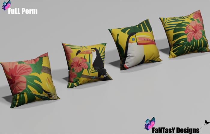 Second Life Marketplace - Full Permission - Cushion -Full Perm Summer ...