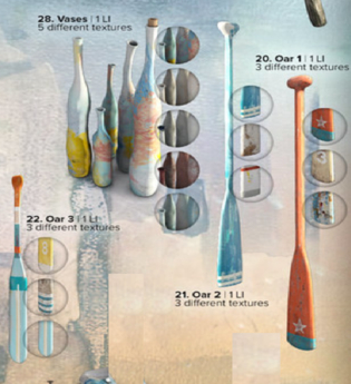 Second Life Marketplace - 20 - 8f8 - Paint me Summer - Oar 1 Box