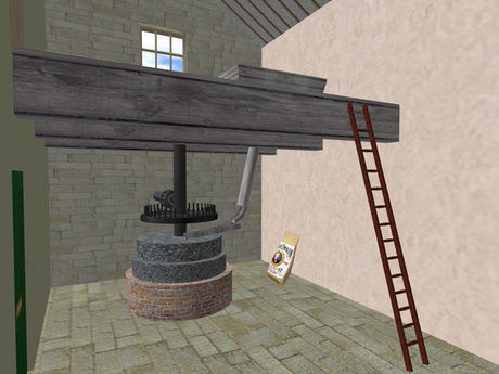 Second Life Marketplace - Water mill animated