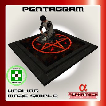 Second Life Marketplace - AlphaTech Personal Healer (Pentagram) +CCS Enhanced