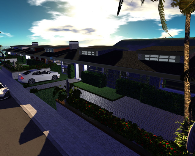 Second Life Marketplace - Fallout Style Tranquility Homes Classic Darck ...