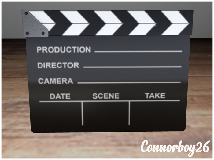 Second Life Marketplace - 9. :BAMSE: Studio - Clapper board