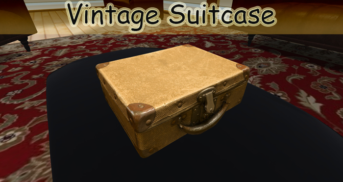 Second Life Marketplace - Vintage Suitcase