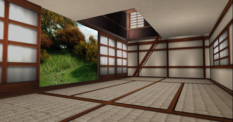 Second Life Marketplace - Japanese Style Skybox 'NIWA' LI:13 COPY OK