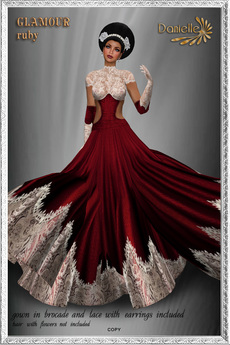 Second Life Marketplace - DANIELLE Glamour Ruby