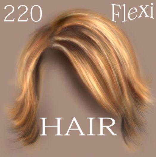Second Life Marketplace - 220 x Hair Flexi collection