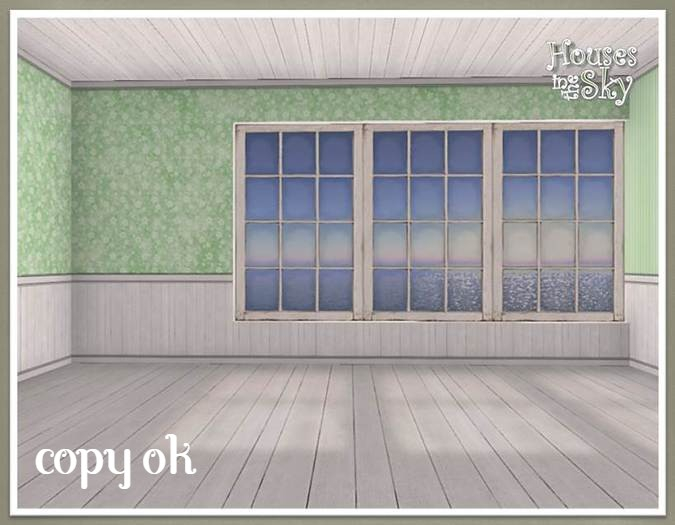 Second Life Marketplace - Coastal Loft Green 2-Room Skybox 32x16 LI:10 ...