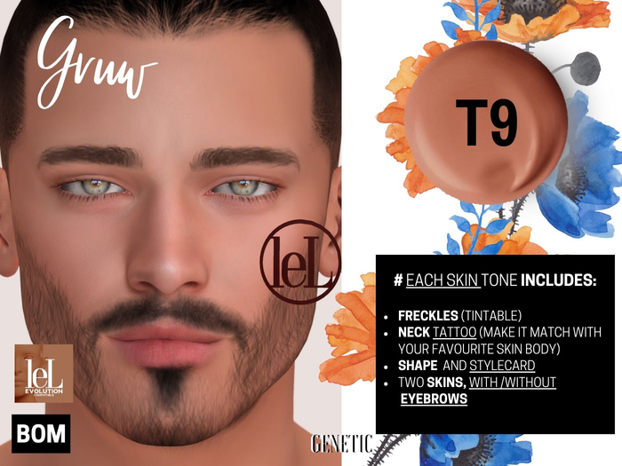 Second Life Marketplace - [GENETIC] GRUW #T9 [LeLUTKA]