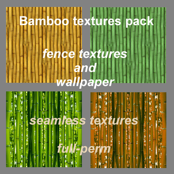 Second Life Marketplace - bamboo textures pack