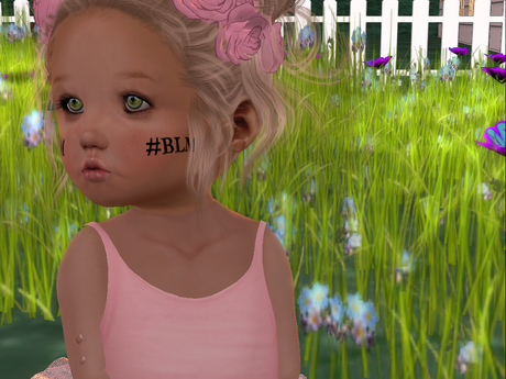 Second Life Marketplace - BeBe toddler BLM support face paint