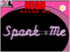 Second Life Marketplace - [JBUM] - Neon - Spank Me Sign