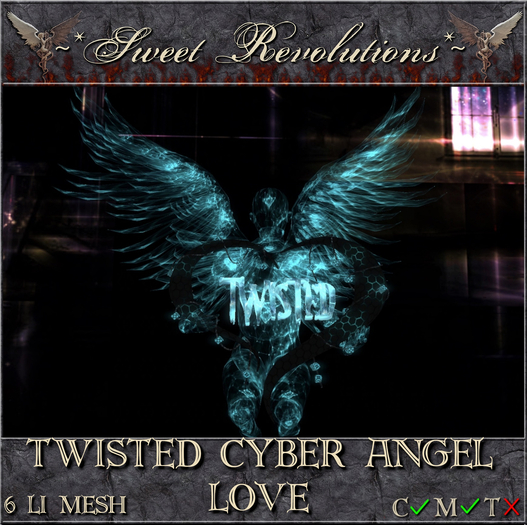 Second Life Marketplace - ~*SR*~ Twisted Cyber Angel Love cm Box