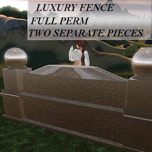 Second Life Marketplace - Luxury Fence Full Perm