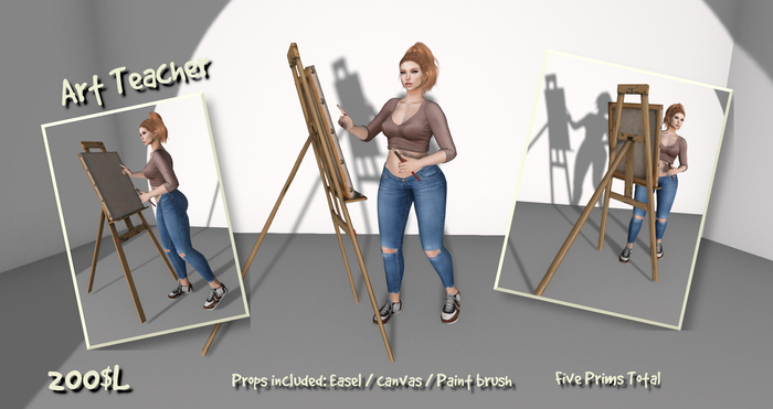 Second Life Marketplace - Art Teacher