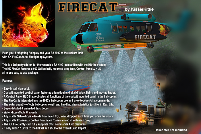 Second Life Marketplace - *KK* Firecat1 (H-92)
