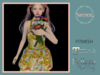 Second Life Marketplace - ::MUKA:: Retro Chic Apron & Bouquet [ADD]