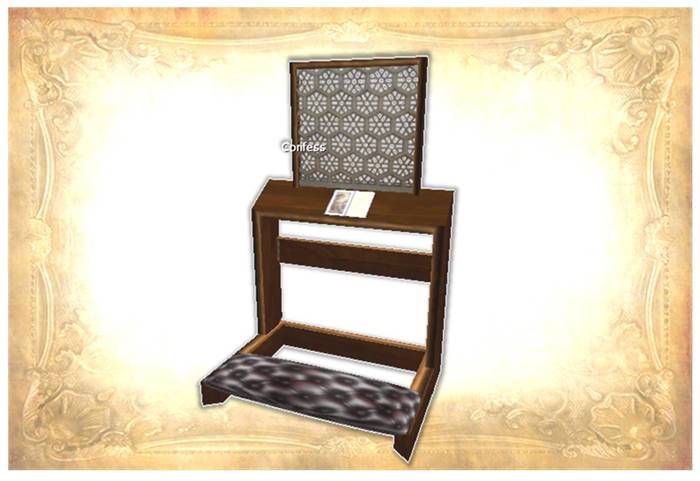 Second Life Marketplace - Confession Kneeler