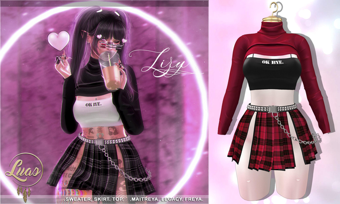 Second Life Marketplace - Luas Lizy Red