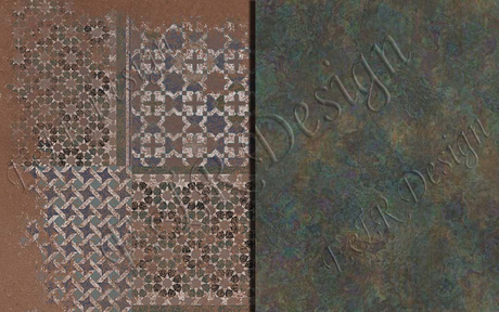 Second Life Marketplace - Rusty metal tile texture seamless