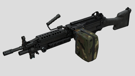 Second Life Marketplace - Scripted FN M249 SAW LMG M249 light machine gun