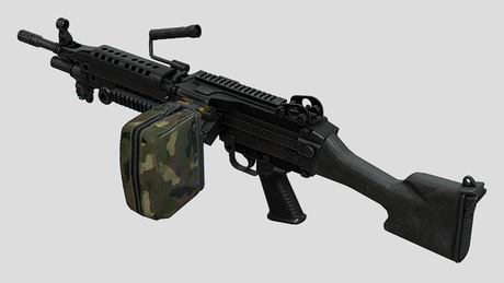 Second Life Marketplace - Scripted FN M249 SAW LMG M249 light machine gun