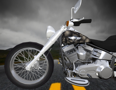Second Life Marketplace - OscarMike Doom Intercepter Motorcycle