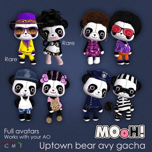 Second Life Marketplace - MOoH! Police panda avatar
