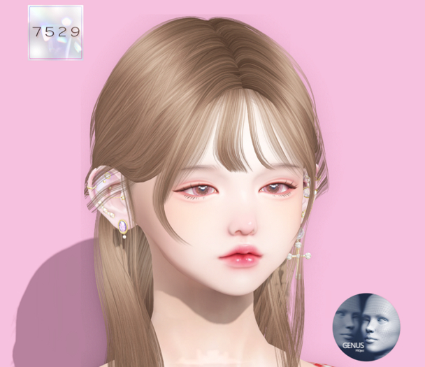 Second Life Marketplace - [ 7529 ] - GENUS BABY FACE W001 SHAPE 01