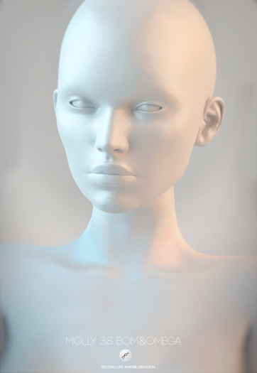 Second Life Marketplace - DEMO Genesis Head MOLLY 3.8 BOM&OMEGA