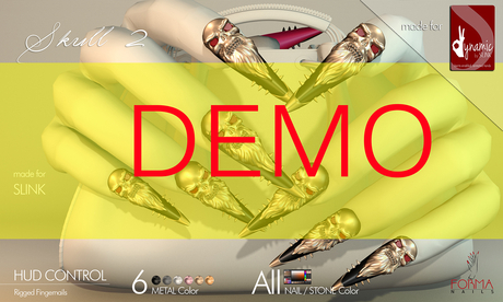 Second Life Marketplace - [FORMANAILS] NAILS - for Slink Dynamic ...