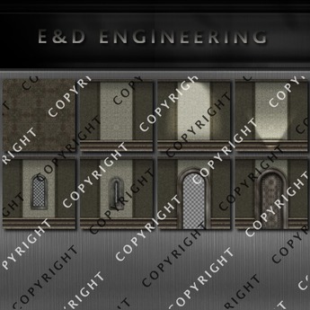 Second Life Marketplace - [WMI004] 8 Elegant Mansion Textures Wall ...