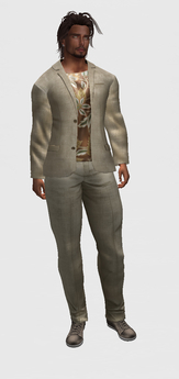 Second Life Marketplace - Res_Ben linen suit cream