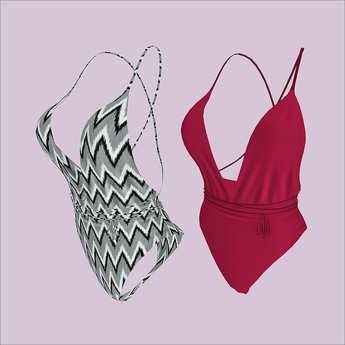 Second Life Marketplace - TuPei OneP Swimsuit - Set of 8 for Legacy
