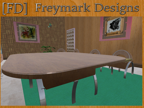Second Life Marketplace - [FD] Arch Chair & Table Set v1.0