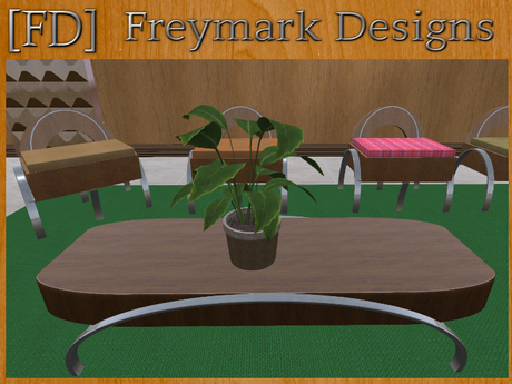 Second Life Marketplace - [FD] Arch Chair & Table Set v1.0