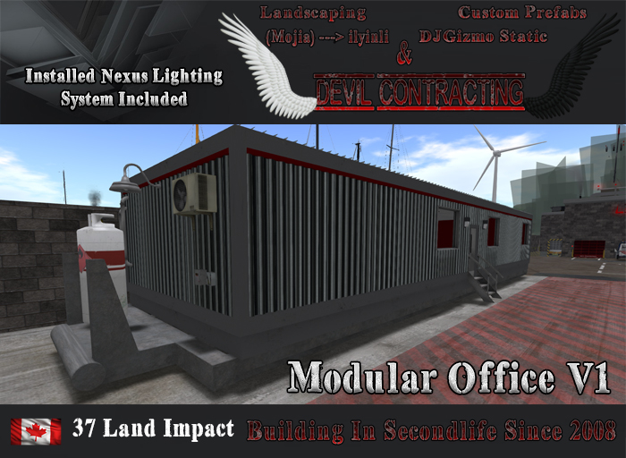 Second Life Marketplace - Modular Office V2 - Full - Devil Contracting ...
