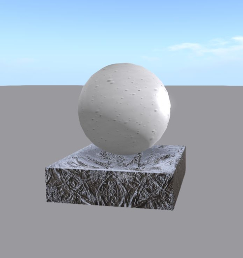 Second Life Marketplace - spinning ball white