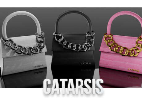 Second Life Marketplace - Catarsis - Chain Mini Bag - PINK
