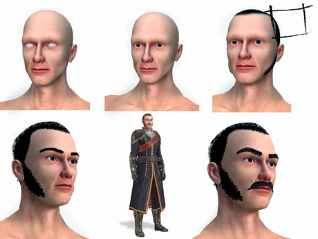 Second Life Marketplace - Full Perm Aristo Animated Mesh Male Head Hair ...